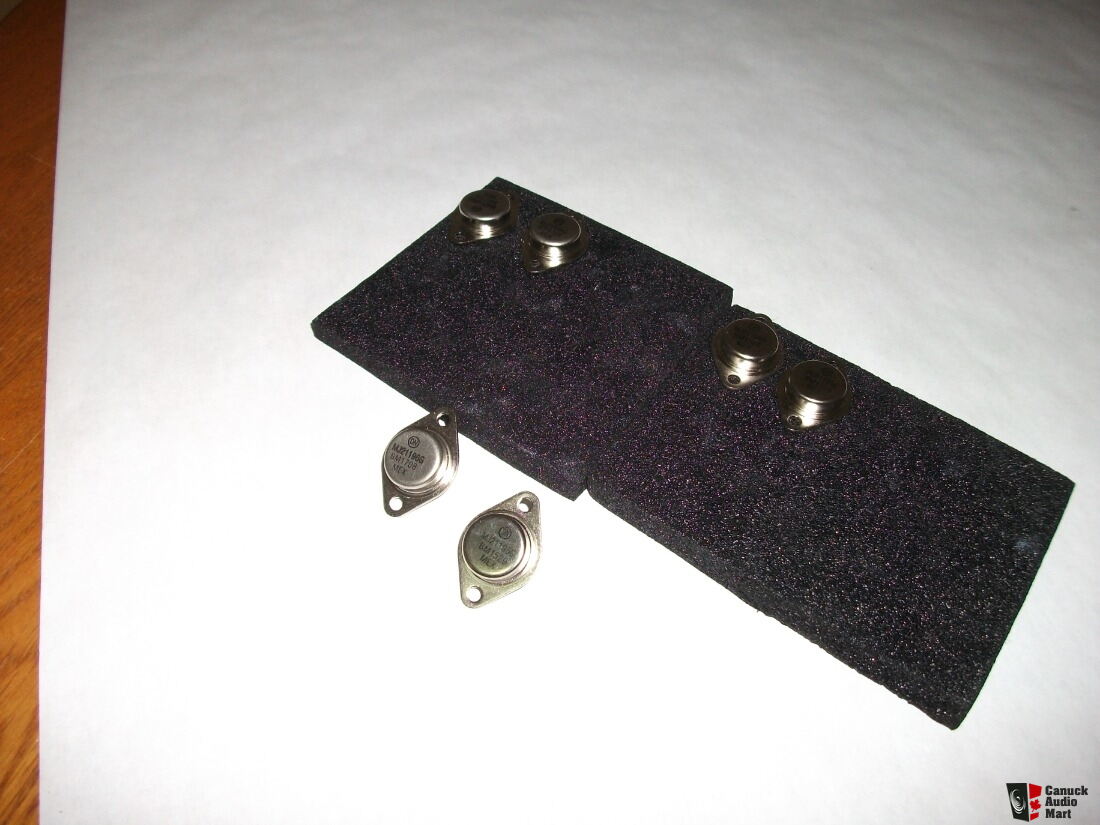 NEW* TO-3 OUTPUT TRANSISTORS MJ21196G / MJ21195G complementary pair NPN ...