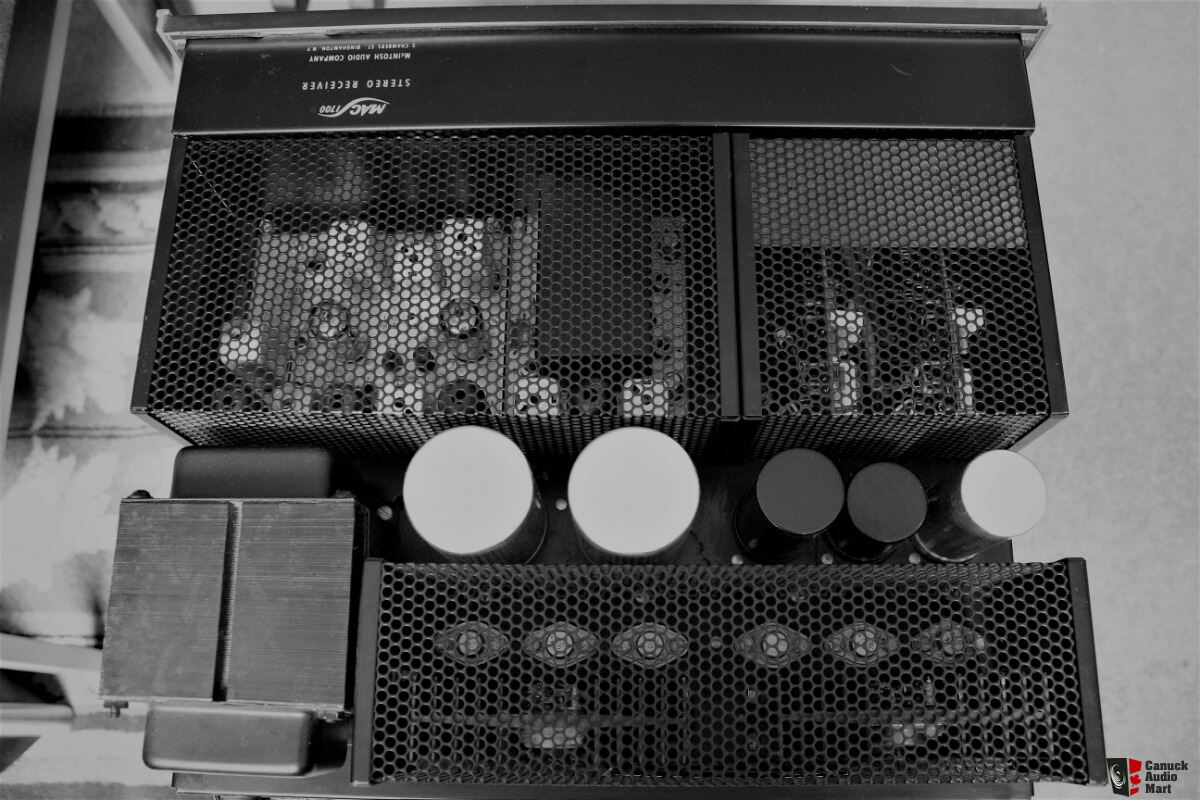 McIntosh Mac 1700 Stereo Receiver with wooden case Very Nice Condition ...