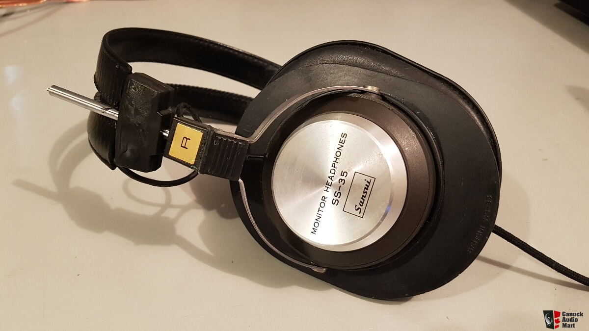 Sansui SS-35 Monitor Headphones Photo #1990104 - Canuck Audio Mart