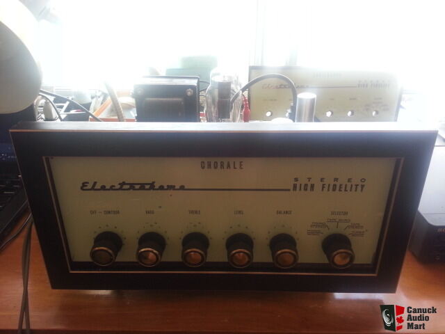 Electrohome stereo tube preamp / power amp For Sale - Canuck Audio Mart