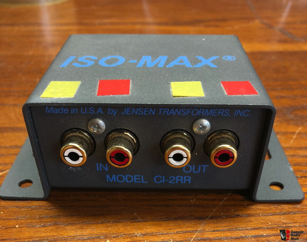 Jensen Iso•Max CI-2RR Two channel ground isolator Photo #1991758 ...