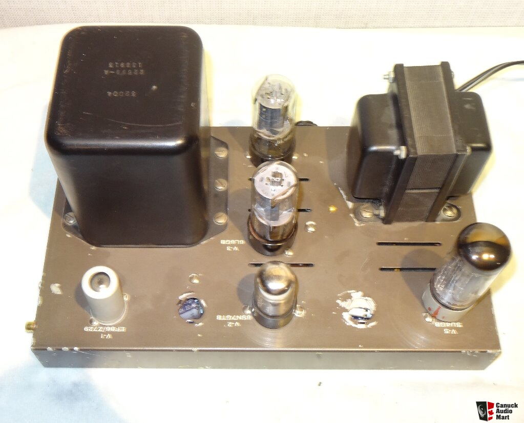 Eico HF22 tube power amplifier 6L6 push pull Photo #1992880 - Canuck ...