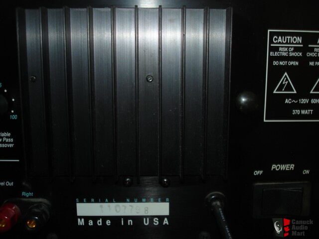 Definitive Technology PowerField 15 subwoofer Photo #199337 - Canuck ...