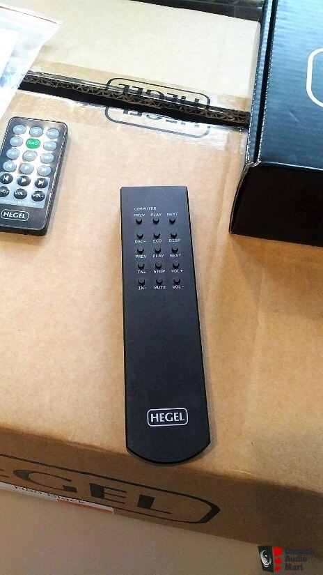 Hegel Music Systems H80 Integrated Amplifier-DAC - with optional RC8 ...