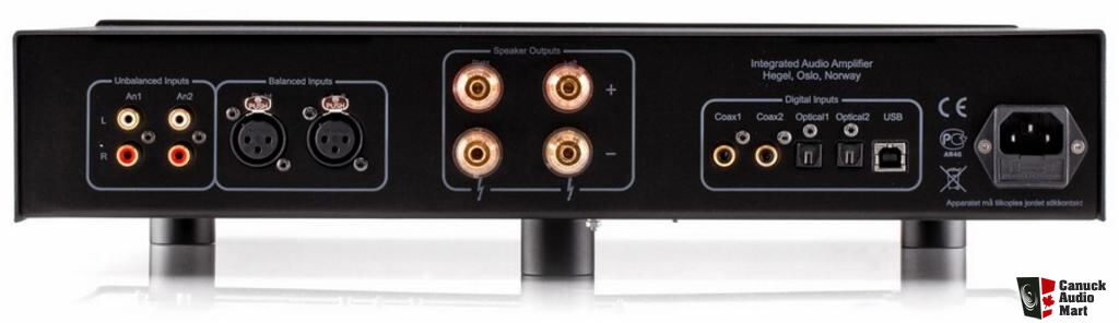 Hegel Music Systems H80 Integrated Amplifier-DAC - with optional RC8 ...
