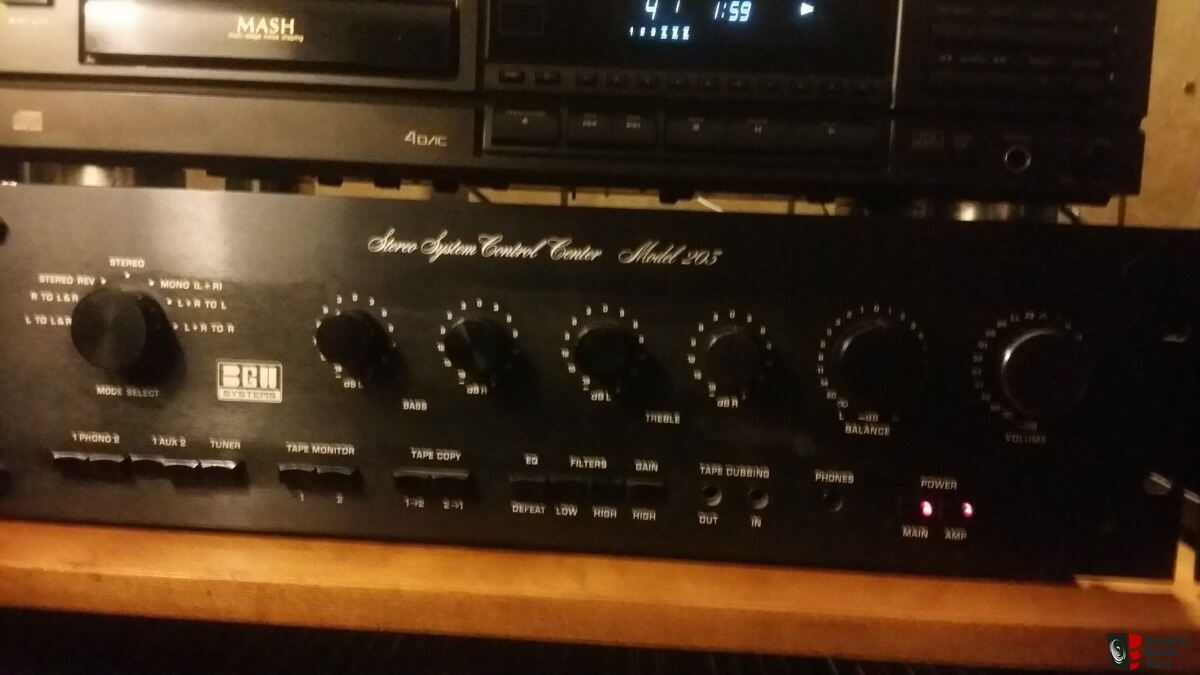 Rare BGW 410 Amp and BGW 203 Preamp Photo #1996015 - UK Audio Mart