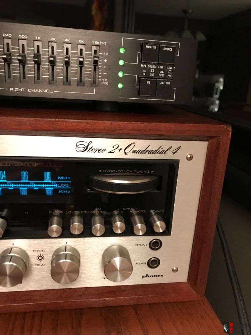 PYRAMID Stereo Graphic Equalizer 10 Band Visualizer Spectrum Display ...