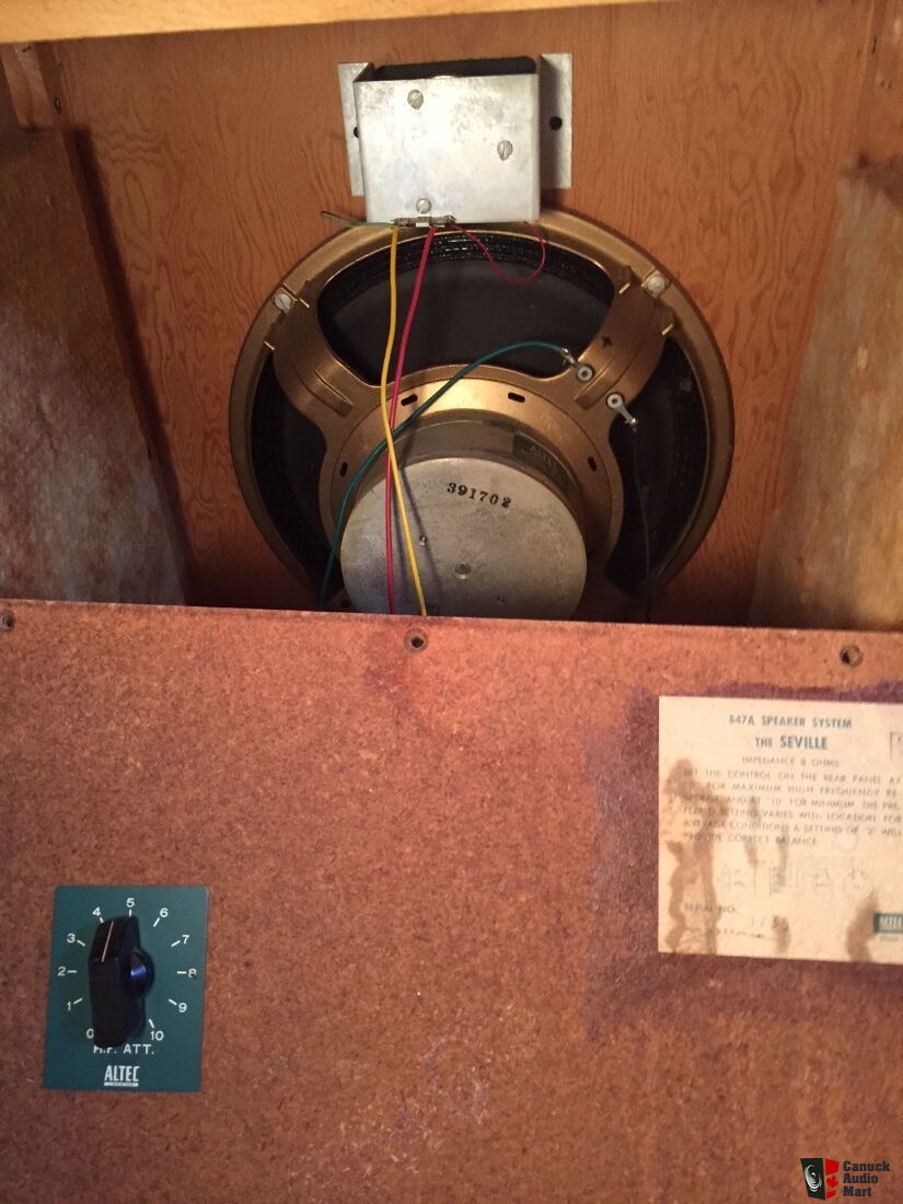 Altec 847A vintage speakers the "Seville" => all original Photo ...