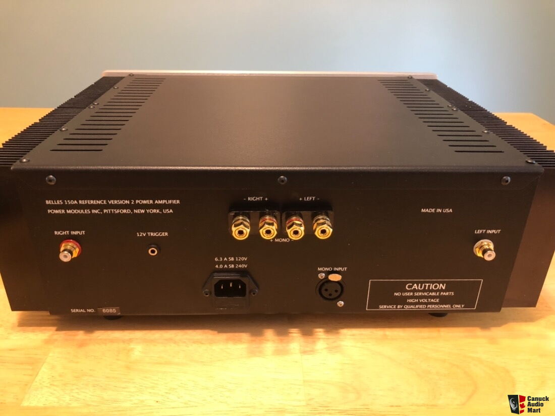 Belles Reference 150A V2 Power Amp Photo #1997930 - US Audio Mart