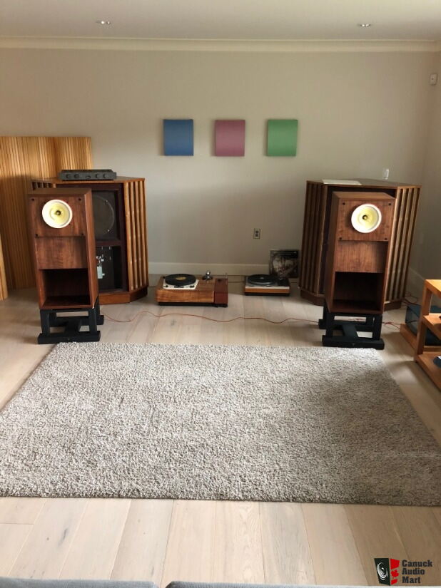 NOS Coral Beta 8" (Japan) speakers in gorgeous Russian Birch cabs ...