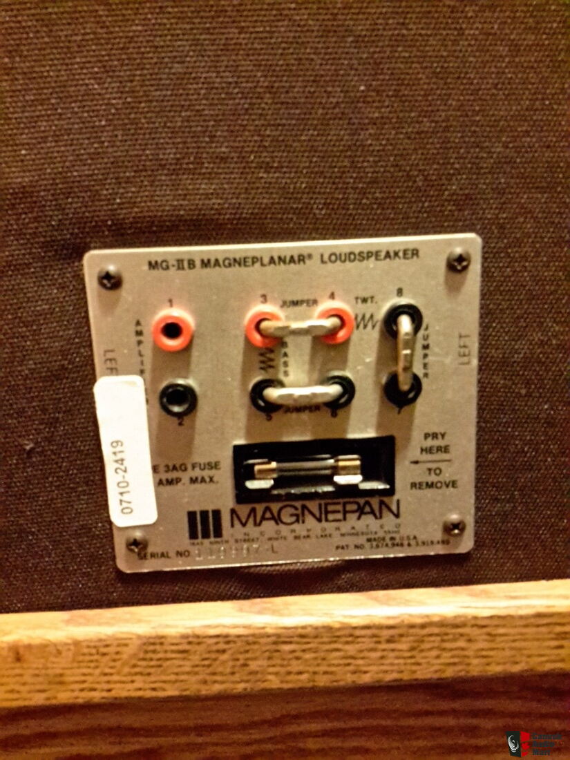 Magnepan MG II B Photo #2003107 - Canuck Audio Mart