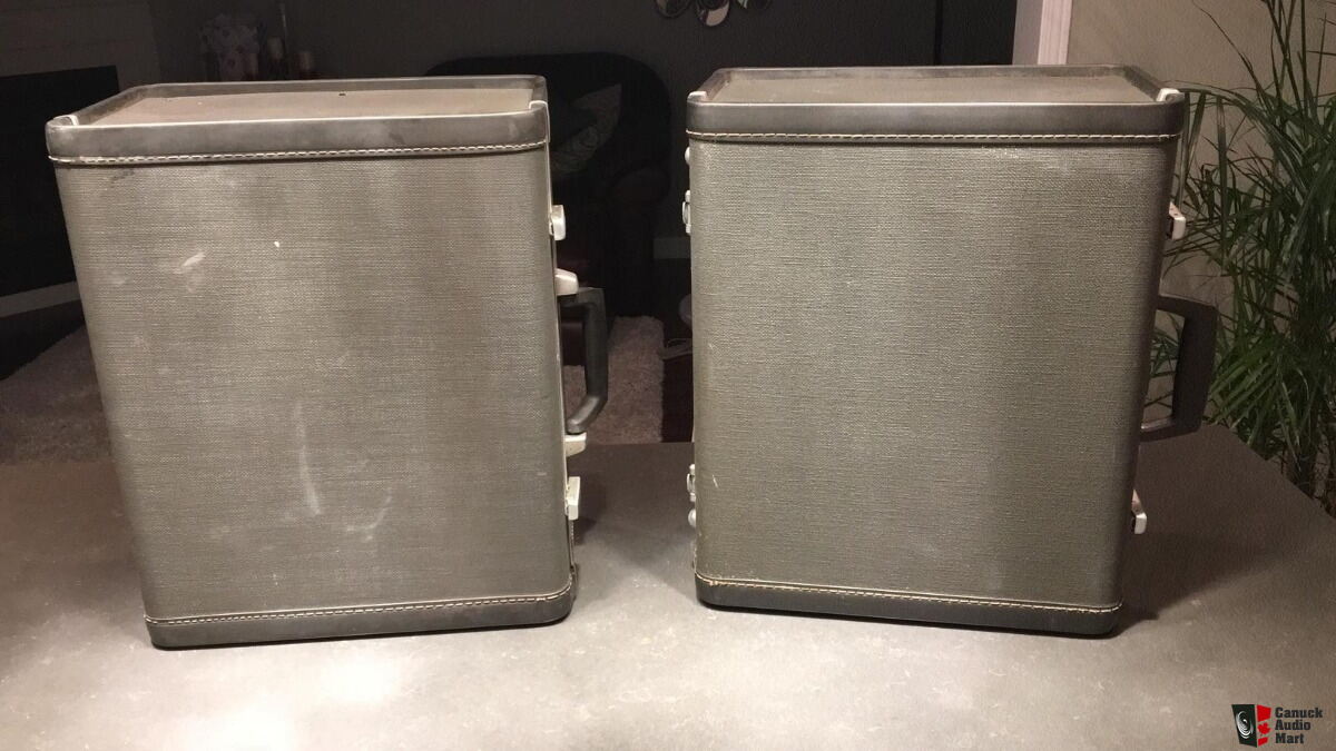 Ampex A692 Vintage Suitcase Tube Amps - 2 Units - Working Photo ...