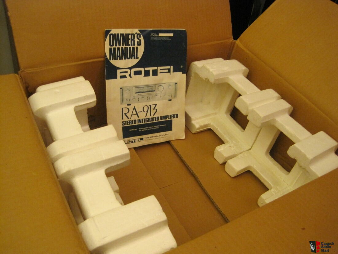 Rotel RA-913 Integrated Amp Photo #2003179 - UK Audio Mart