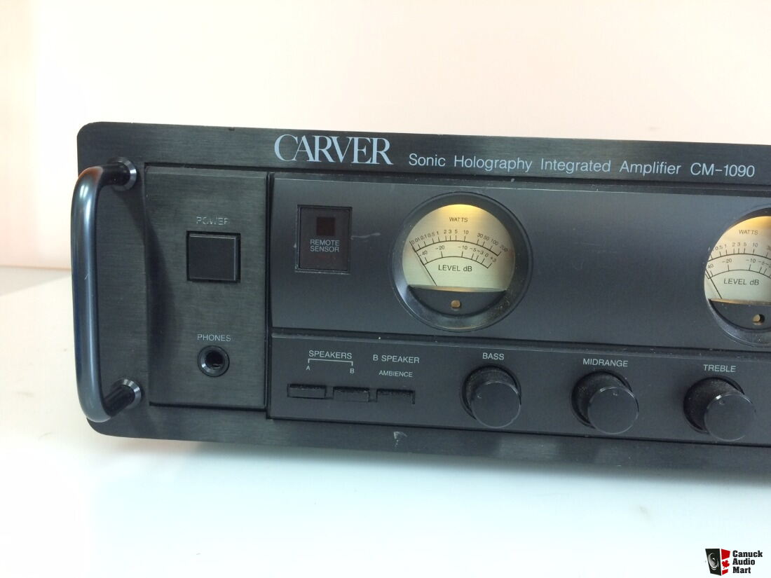 Carver CM-1090 Amplifier. SERVICED!! Photo #2005371 - US Audio Mart