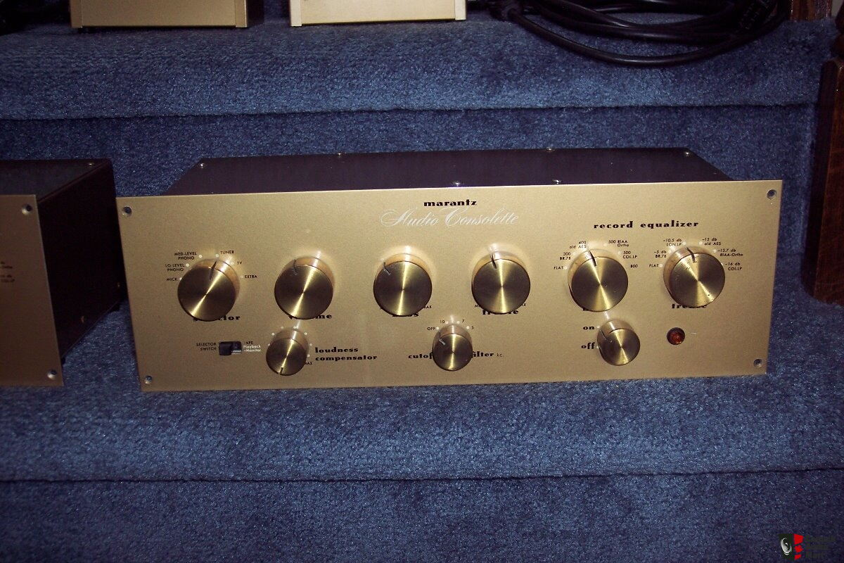 Marantz 1 Tube Preamp Consecutive s/n Pair Super Rare Photo #2006207 ...