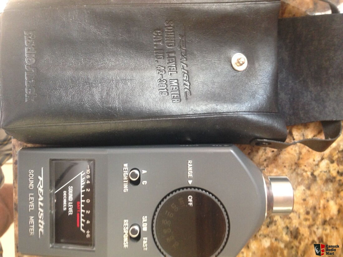 Realistic Sound Level Meter Photo #2006743 - Aussie Audio Mart