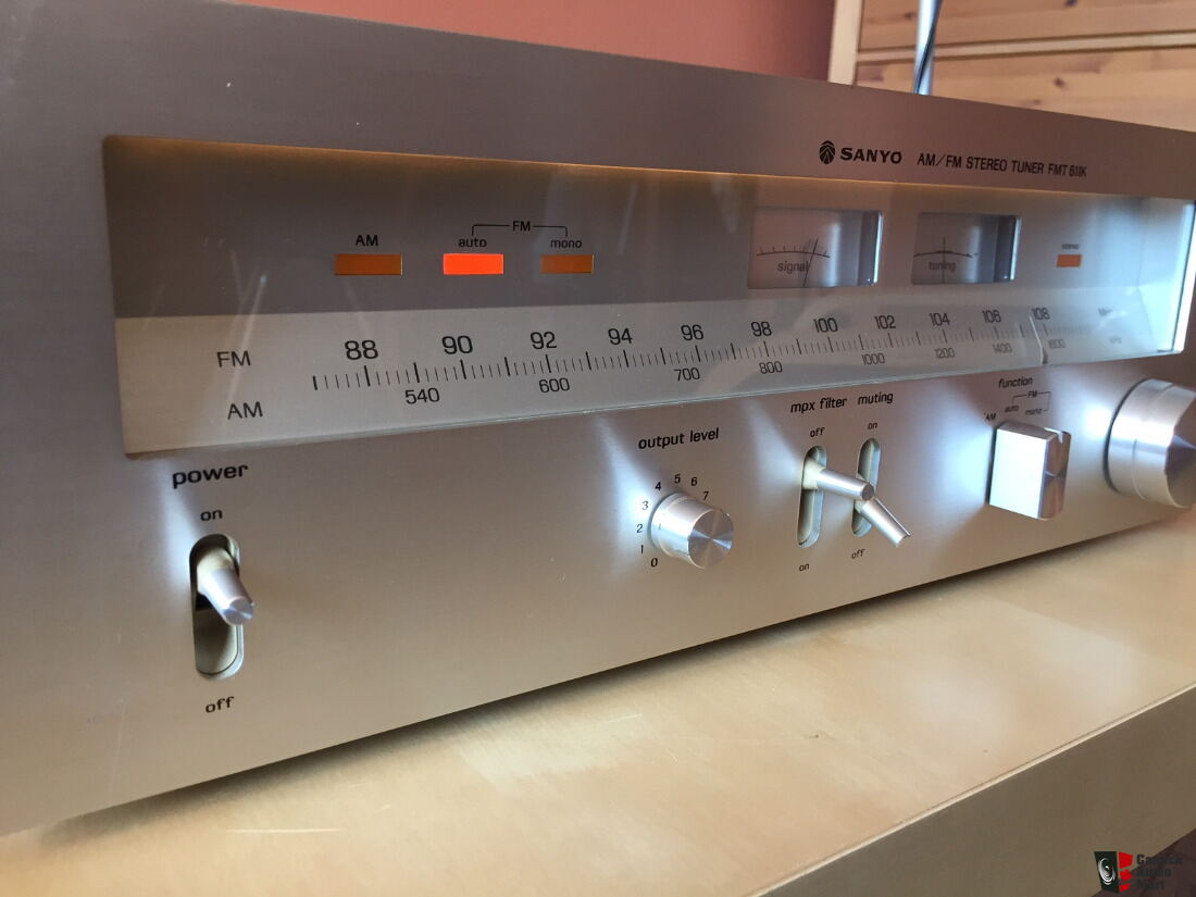 Sanyo Vintage Stereo Tuner FMT611K Photo #2008771 - Canuck Audio Mart
