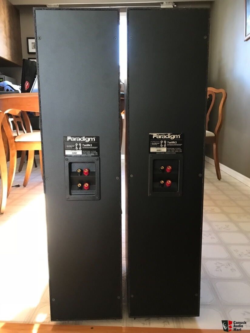 Minty Paradigm 7seMK3 7 SE MK 3 Dual 6.5" Woofers HEAVY Photo #2009885 ...