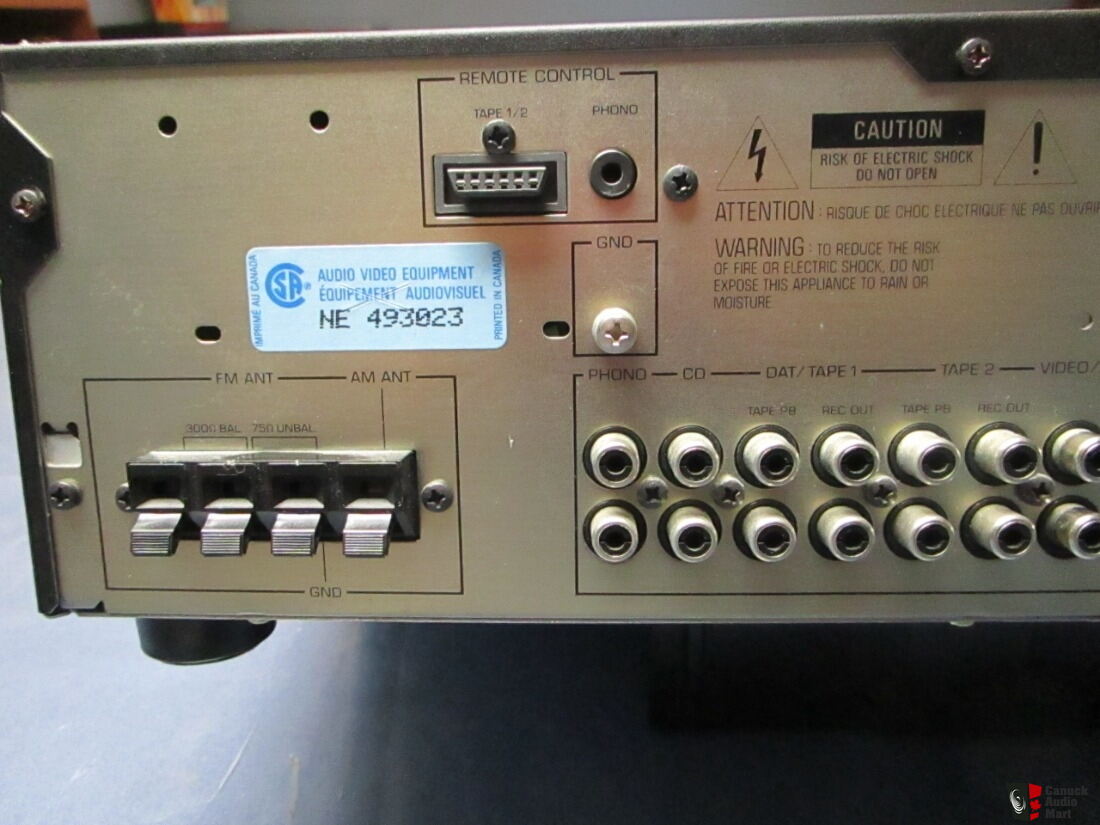 Yamaha RX530 RS Stereo Receiver for parts or repair. Includes original ...