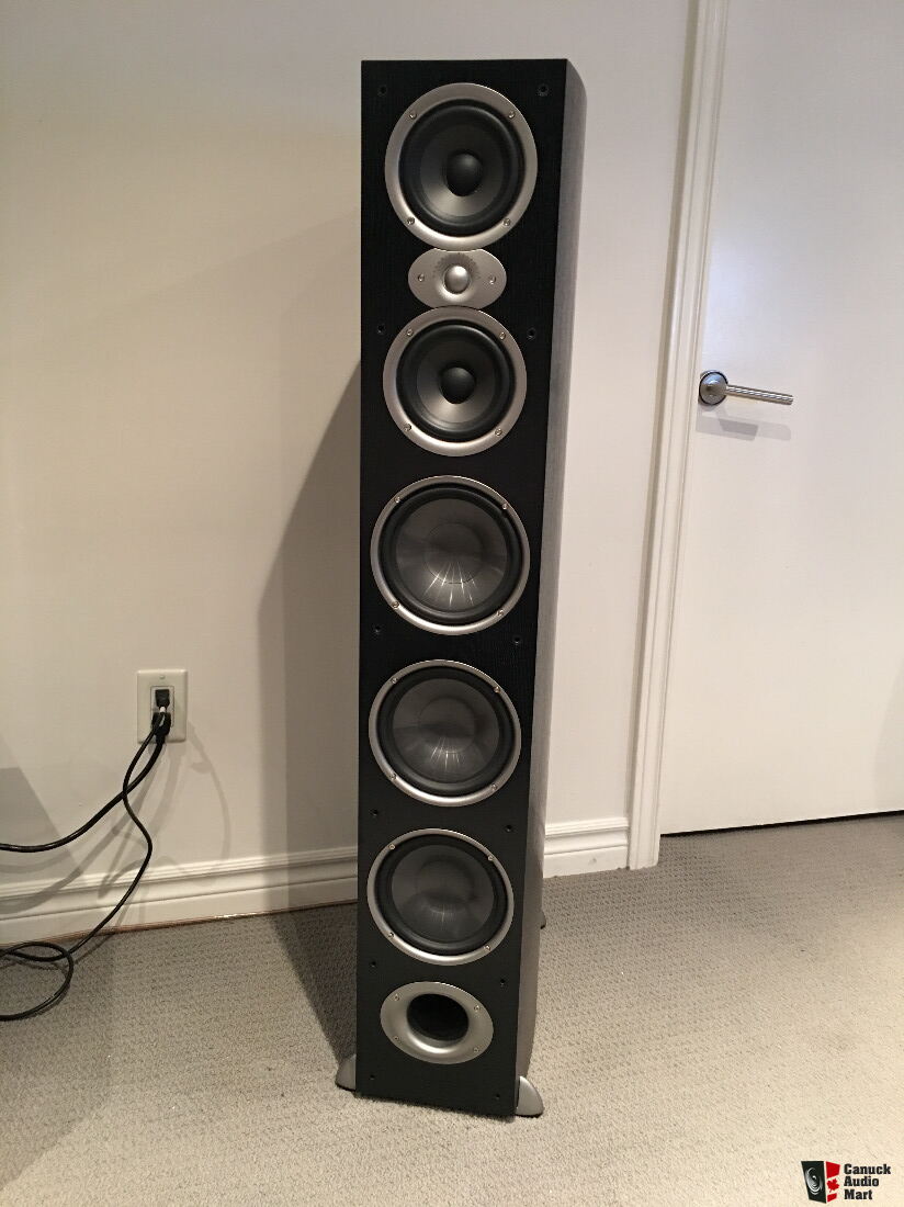 Polk Audio RTi A9 (pair) 500 watt floorstanders (black) Photo #2011932 ...
