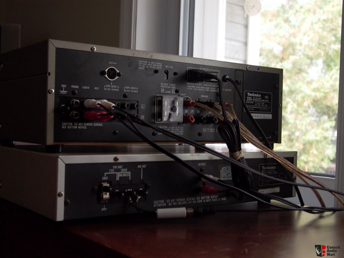 Technics SU-8055 amp & ST-S2 tuner Photo #2012241 - US Audio Mart