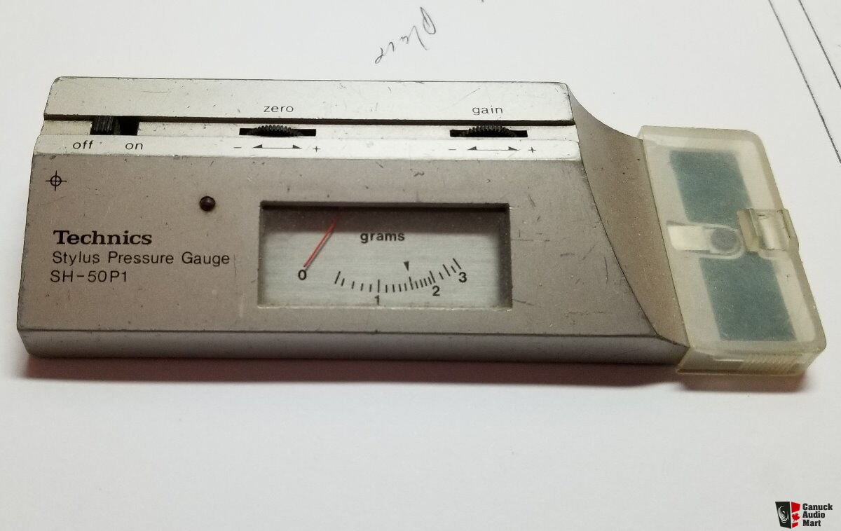 Technics SH-50P1 Digital Stylus Gauge - Vintage - Cosmetics not great ...