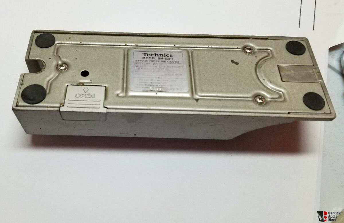 Technics SH-50P1 Digital Stylus Gauge - Vintage - Cosmetics not great ...