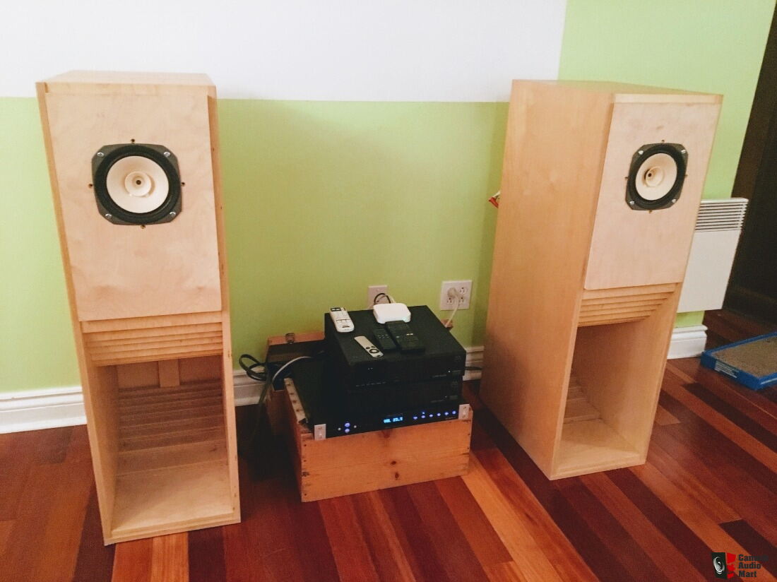 Fostex Full-Range Drivers in Back Loaded Horn Cabinets (FE166n Drivers ...