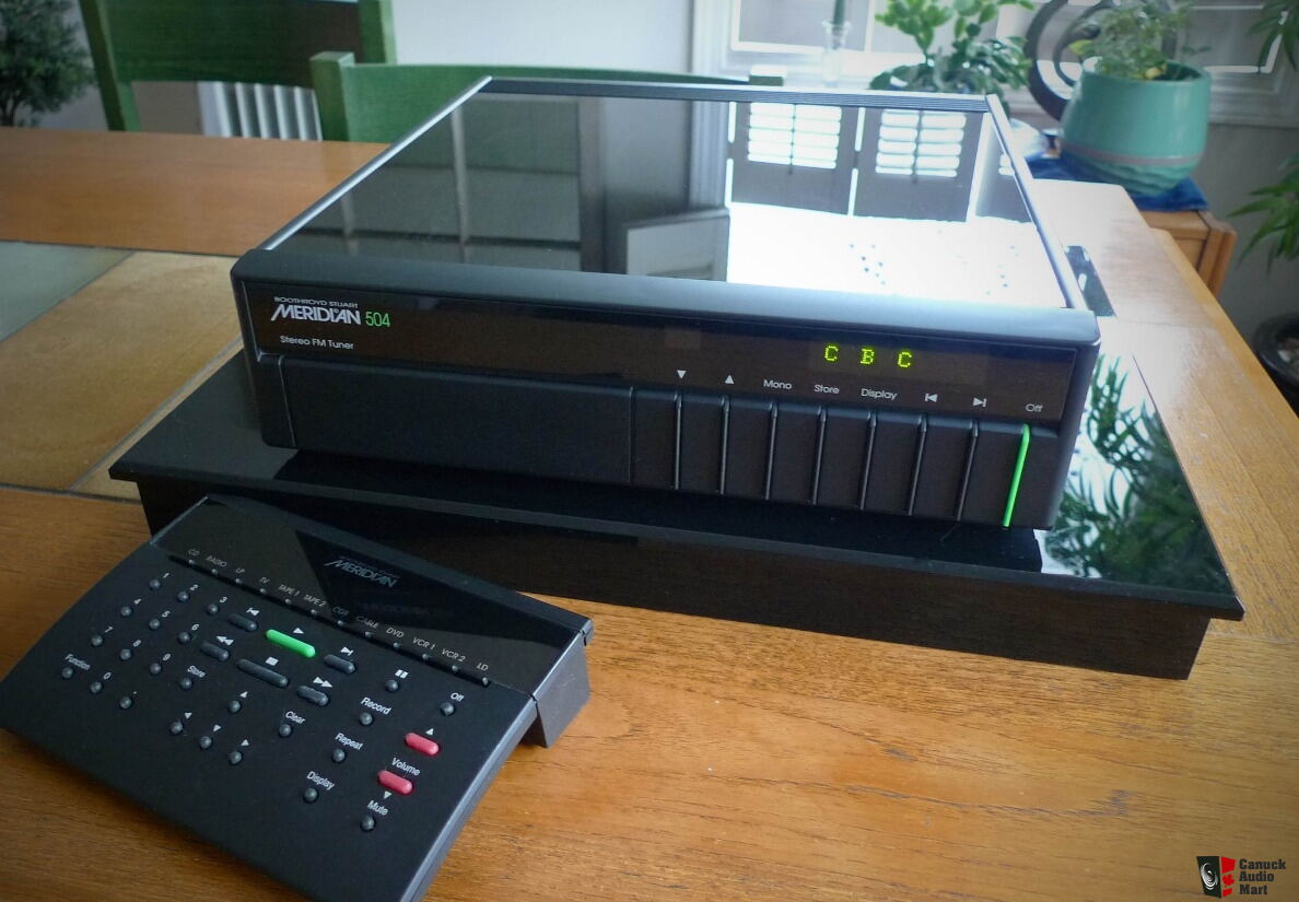 Meridian 504, outstanding FM tuner, shipping included. SOLD Photo ...