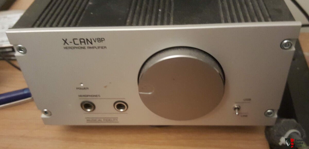 Musical Fidelity X-CAN V8P Tube Headphone Amplifier with upgraded tubes ...