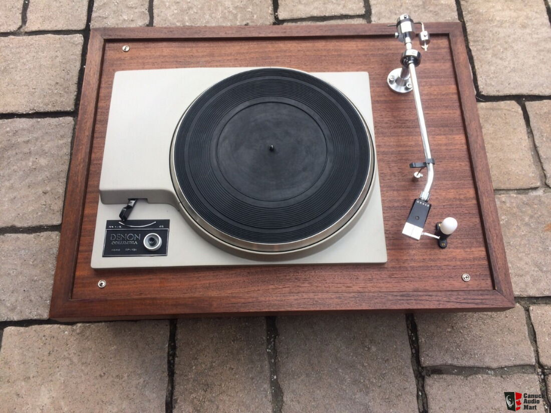 Vintage Denon DP-101 professional turntable with long Grace tonearm ...
