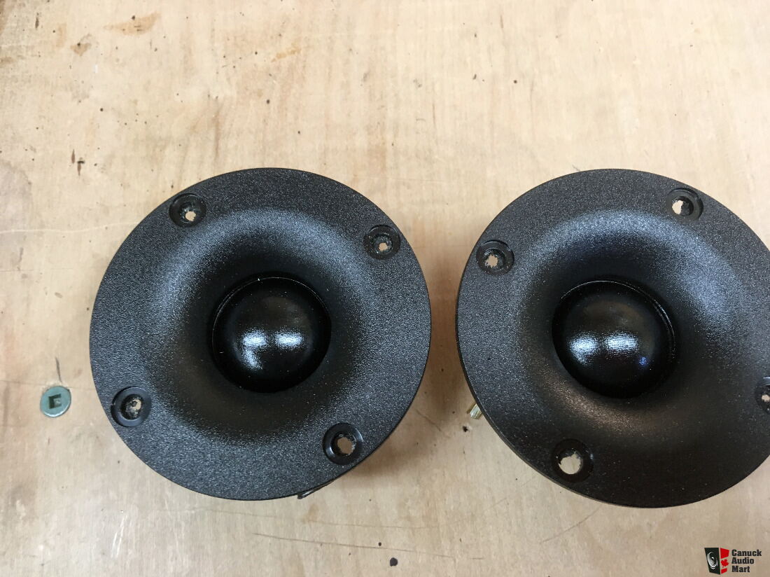 PAIR: Vifa (now Peerless) BC25SC06-04 textile dome tweeters Photo ...