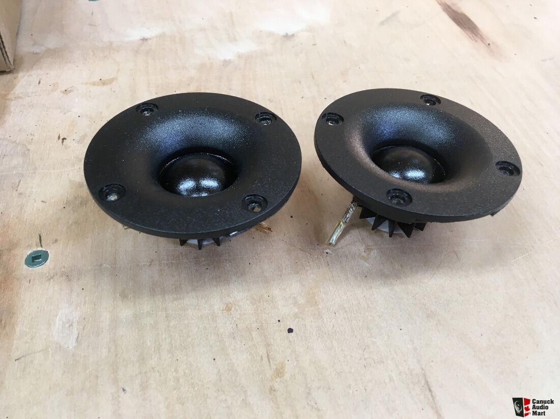 PAIR: Vifa (now Peerless) BC25SC06-04 textile dome tweeters Photo ...