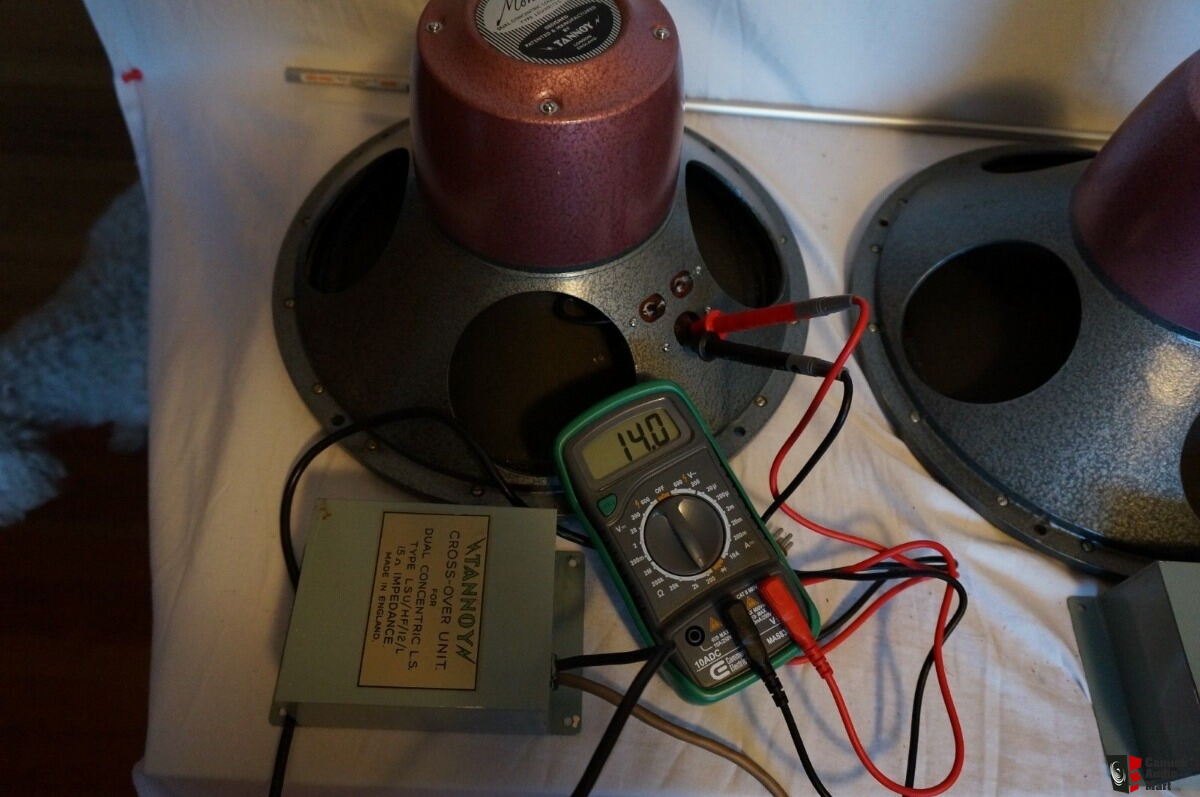 Tannoy 12" RED-MONITOR Speakers IN-ORIGINAL-MINT-Condition Photo ...