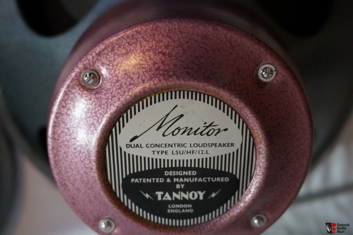 Tannoy 12" RED-MONITOR Speakers IN-ORIGINAL-MINT-Condition Photo ...