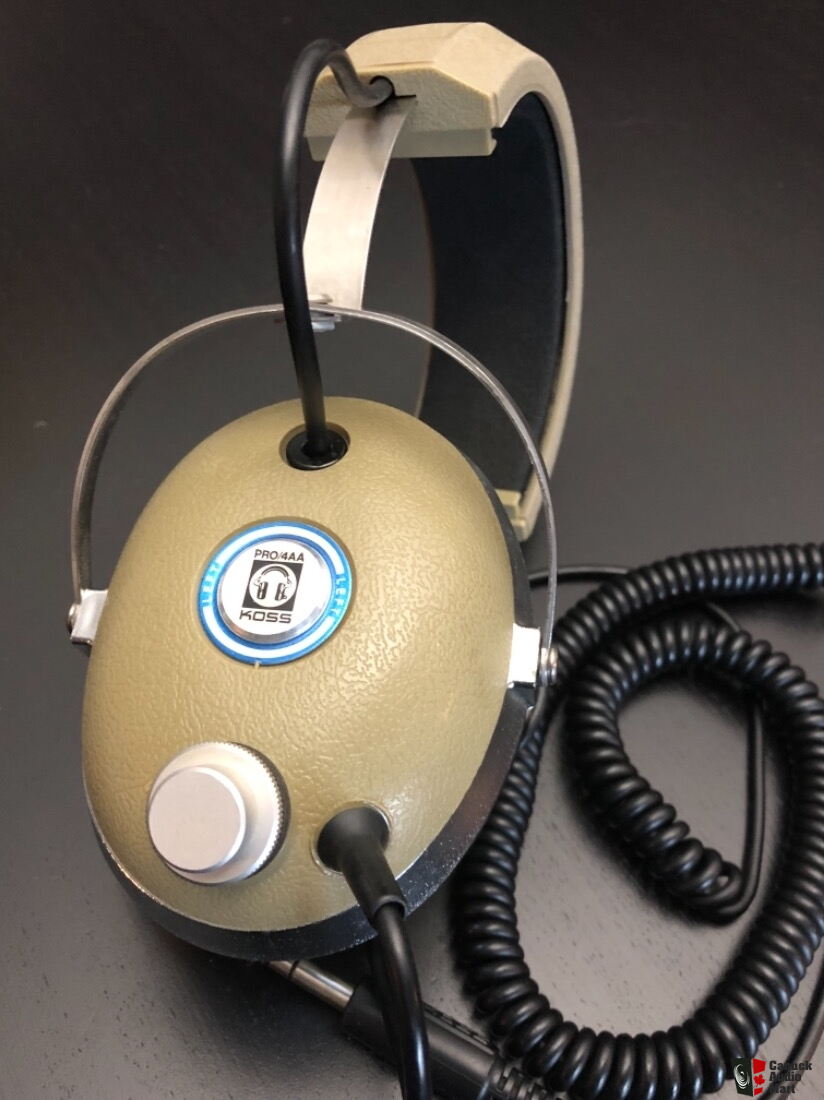 Koss Pro 4/AA vintage headphones (refurbished by Koss) Photo #2033582 ...