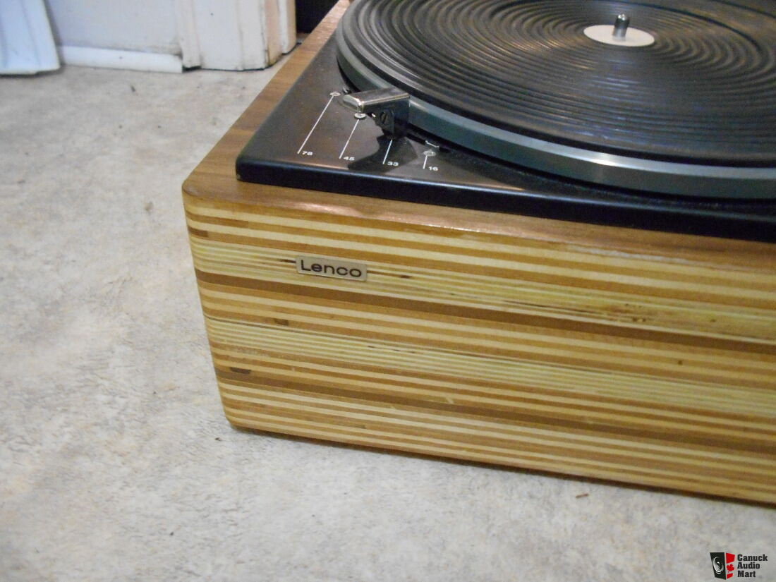 Lenco L 78 turntable on Custom CLD Plinth SUPERB! Photo #2036611 - US ...