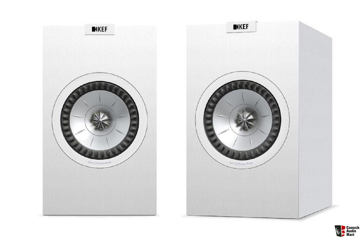KEF Q150 Bookshelf speakers in White Photo #2037074 - US Audio Mart