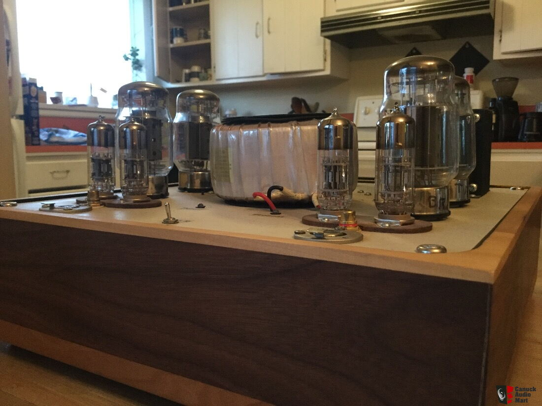 Allen Wright design Class A KT88 tube amp, built by classicvalve.ca