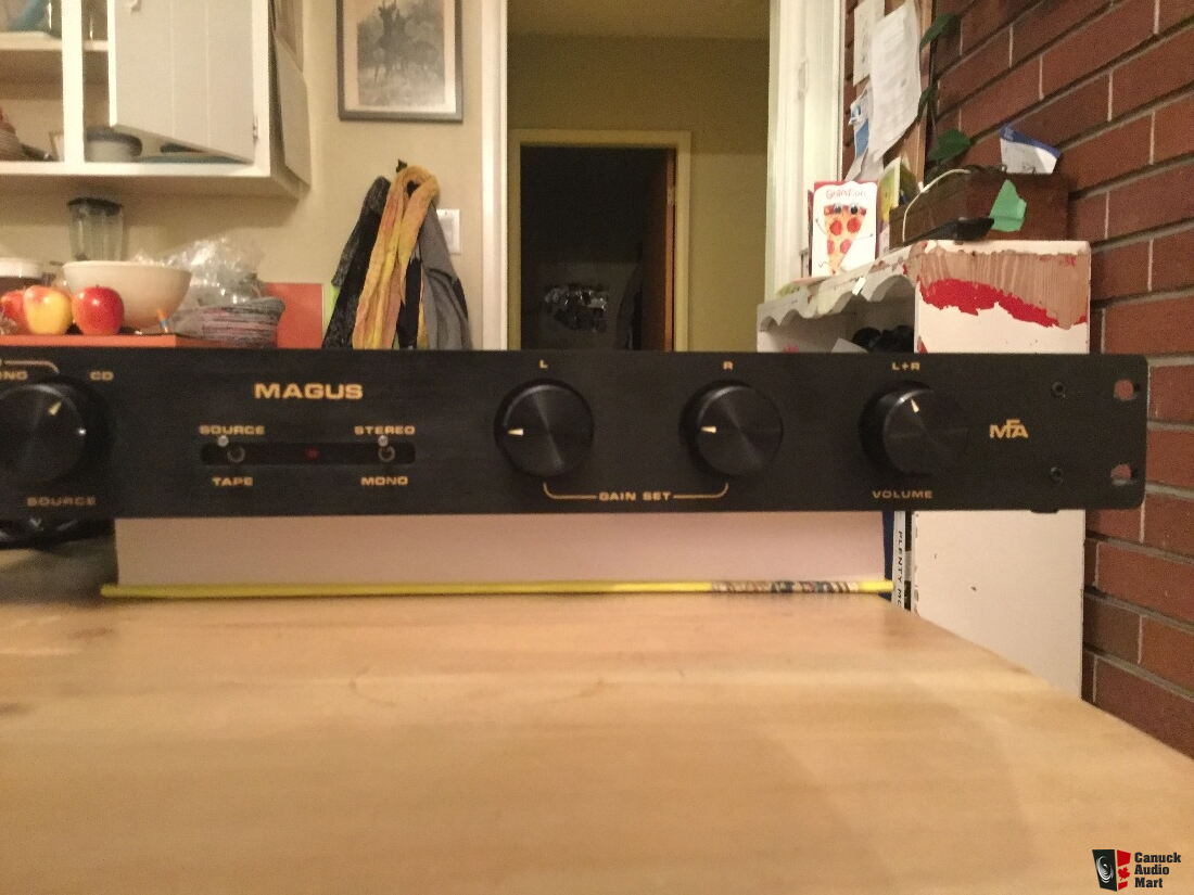 Magus MFA tube preamp with MC phono section Photo #2049654 - US Audio Mart