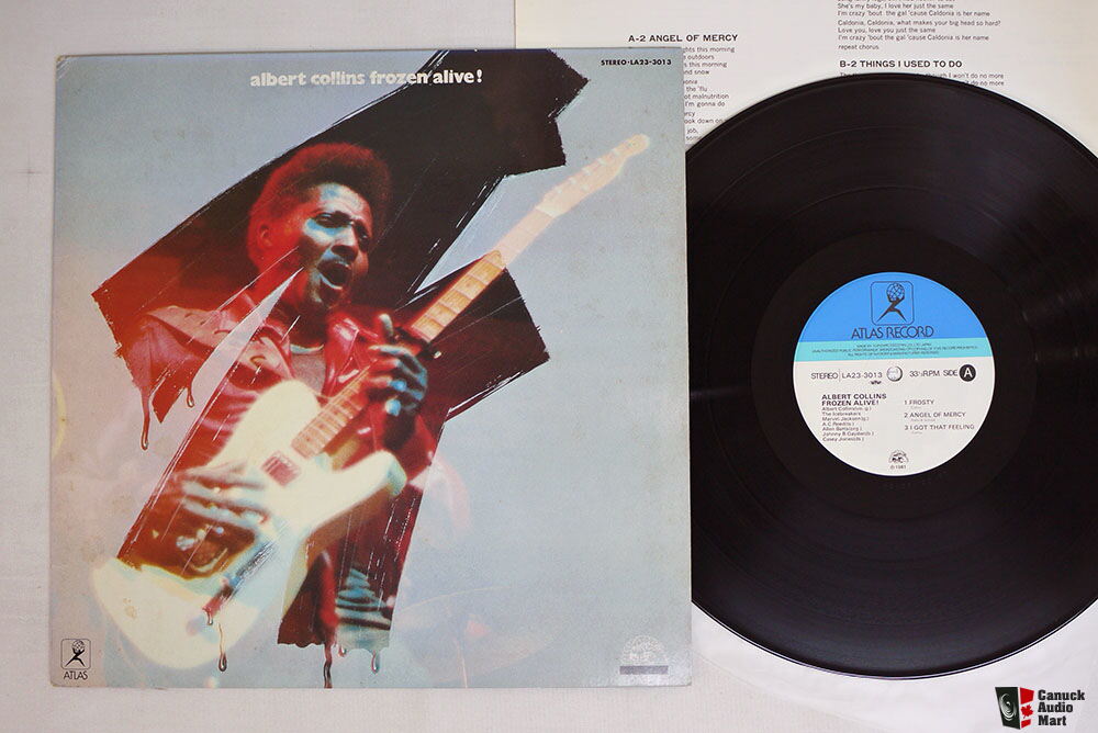Japanese Vintage Vinyl - Albert Collins - BB KING - Johnny Winter - PAT ...