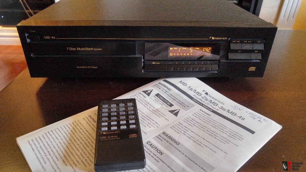 Nakamichi MB-4s CD Player For Sale - Canuck Audio Mart