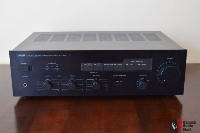 Yamaha AX400U Natural Sound Stereo Amplifier For Sale - Canuck Audio Mart