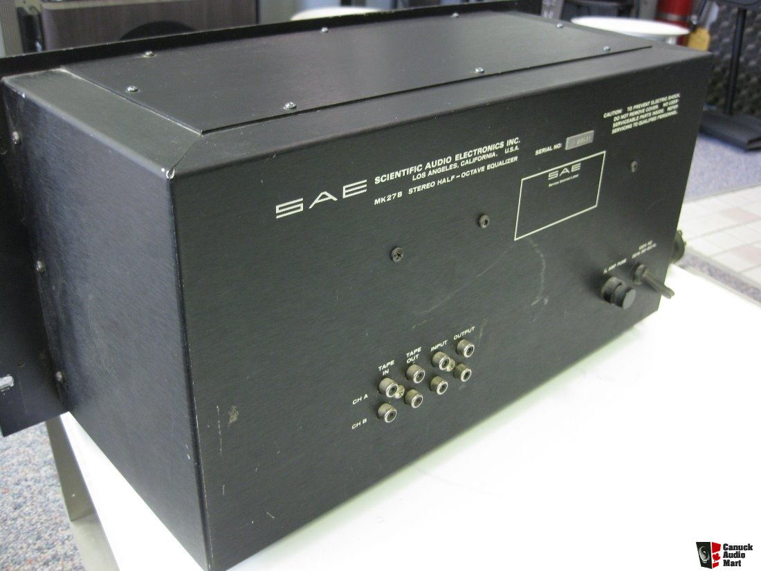 SAE 2700b Half Octave Equalizer Photo #2055859 - UK Audio Mart