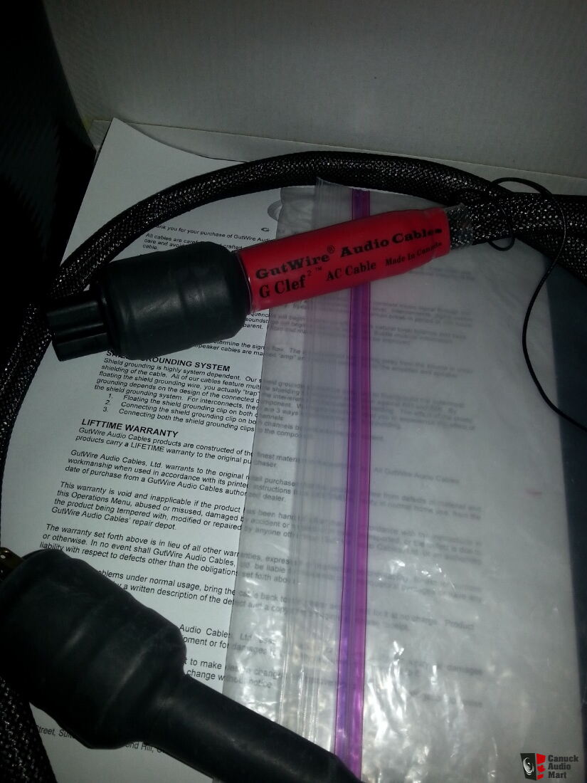 Gutwire Power Cables Photo #2058325 - Canuck Audio Mart
