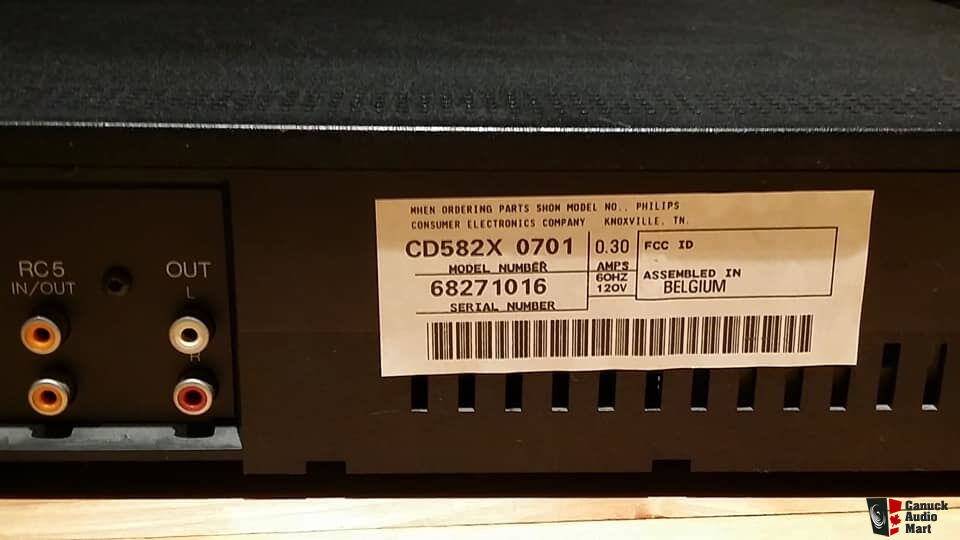 Magnavox CDB582 CD player, Philips TDA1541A Photo #2058626 - Canuck ...