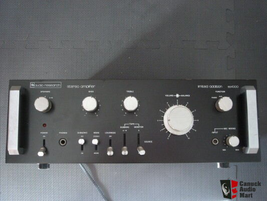 Audio Research SA 1000 amplifier + ST 2000 tuner Photo #205885 - Canuck ...