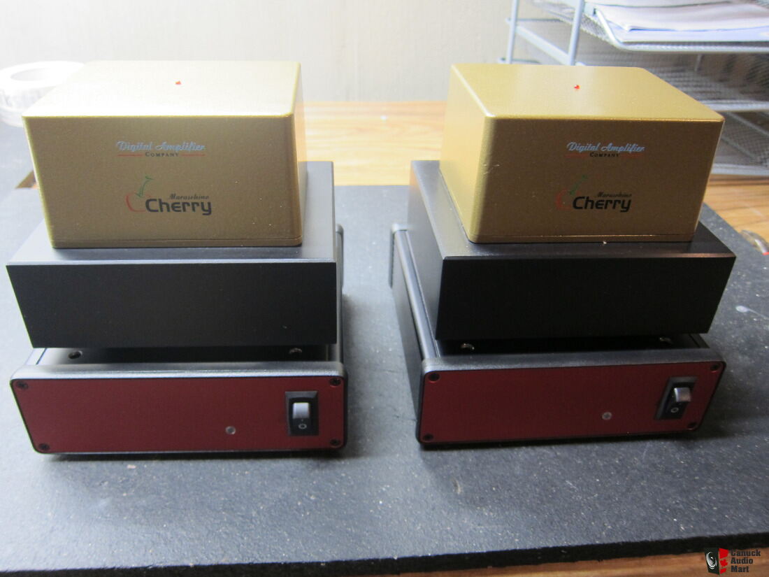 Maraschino Cherry Amplifiers (retail $5200) Dealer Ad - Canuck Audio Mart