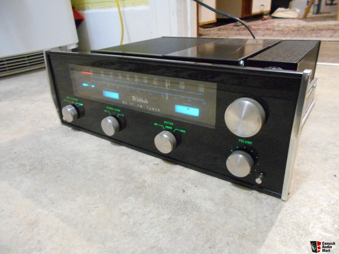 McIntosh MR 77 FM Stereo Tuner. SUPERB! Photo #2060412 - US Audio Mart