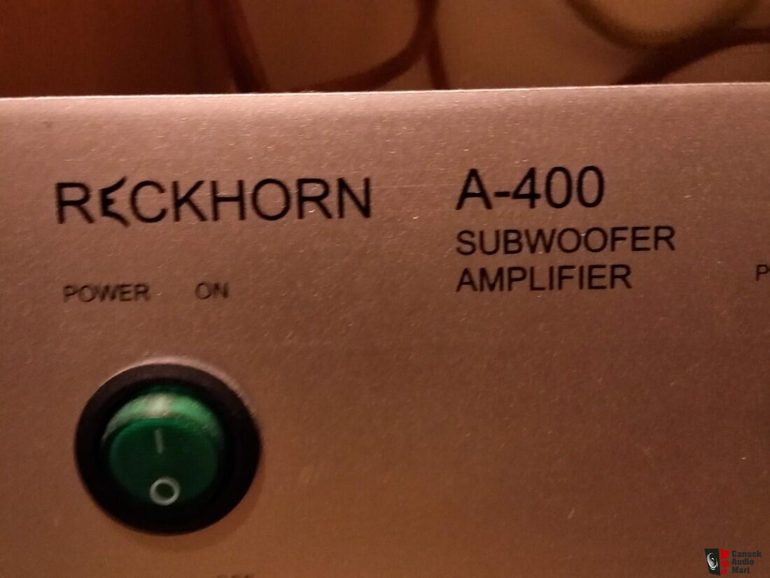 Reckhorn A-400 Photo #2060666 - UK Audio Mart